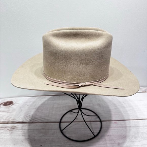 Texas Hats | Accessories | Vintage 5x Beaver Felt Western Cowboy Hat ...